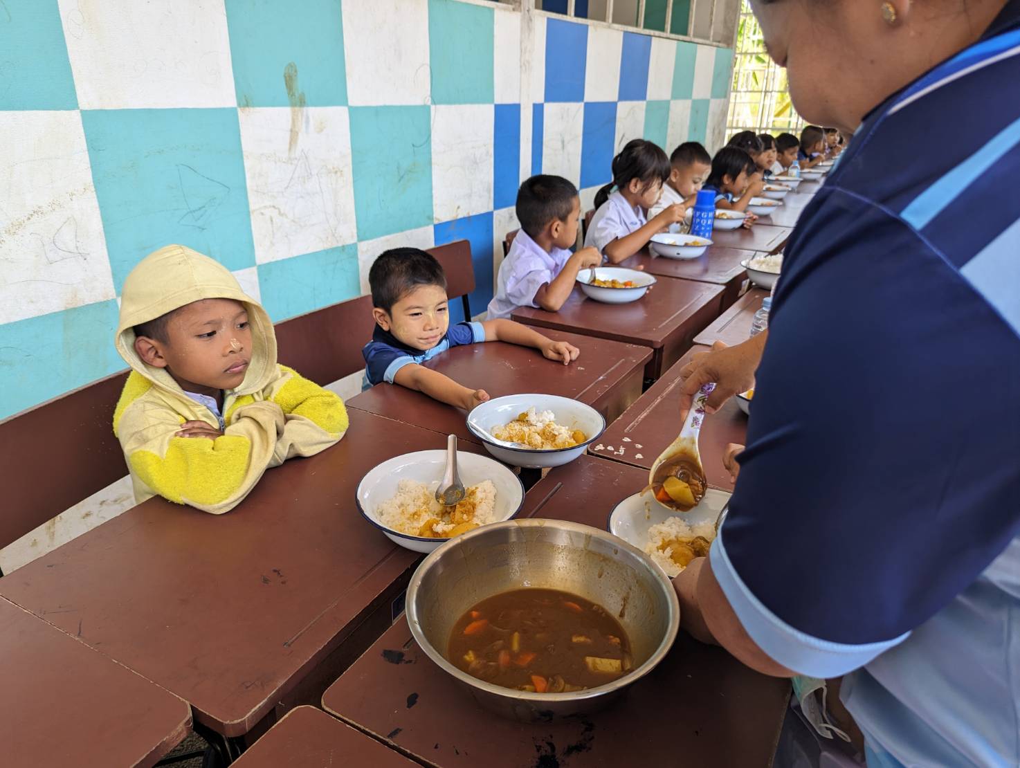 Japanese food x Myanmar food lunch project | Saphan